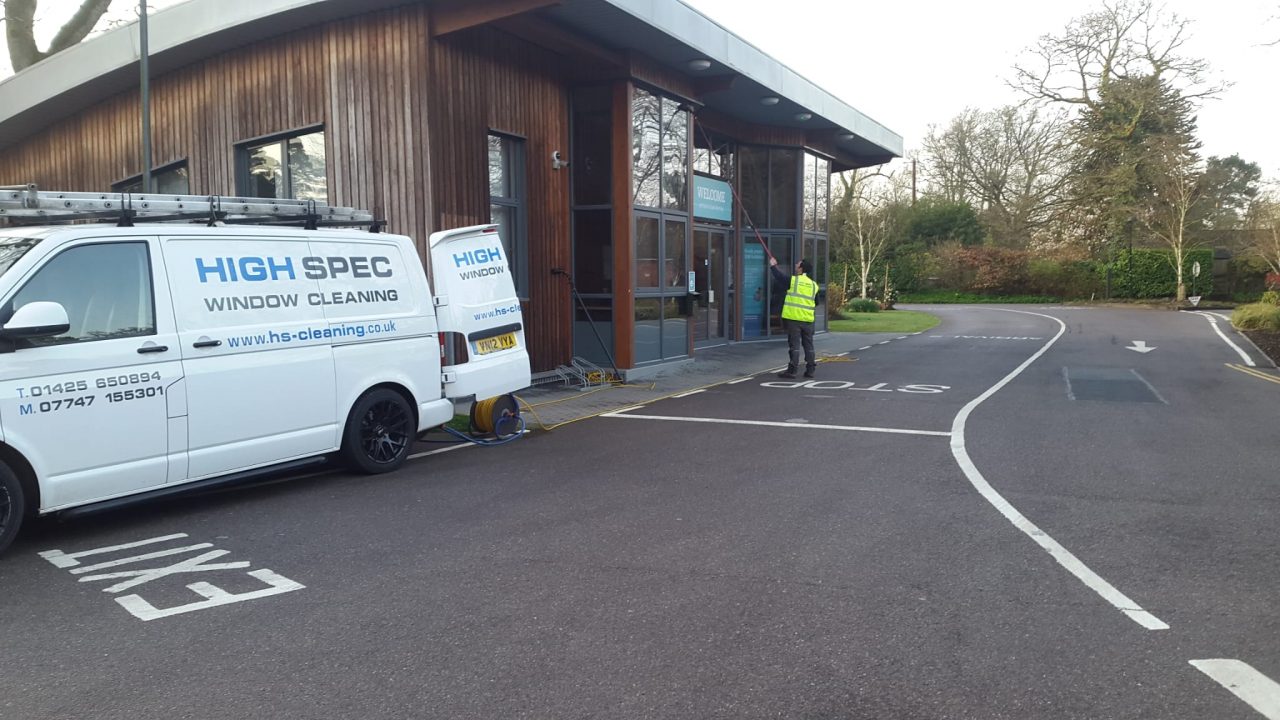 Commercial Window Cleaners | Hants, Dorset & Wilts.| HS Window Cleaning