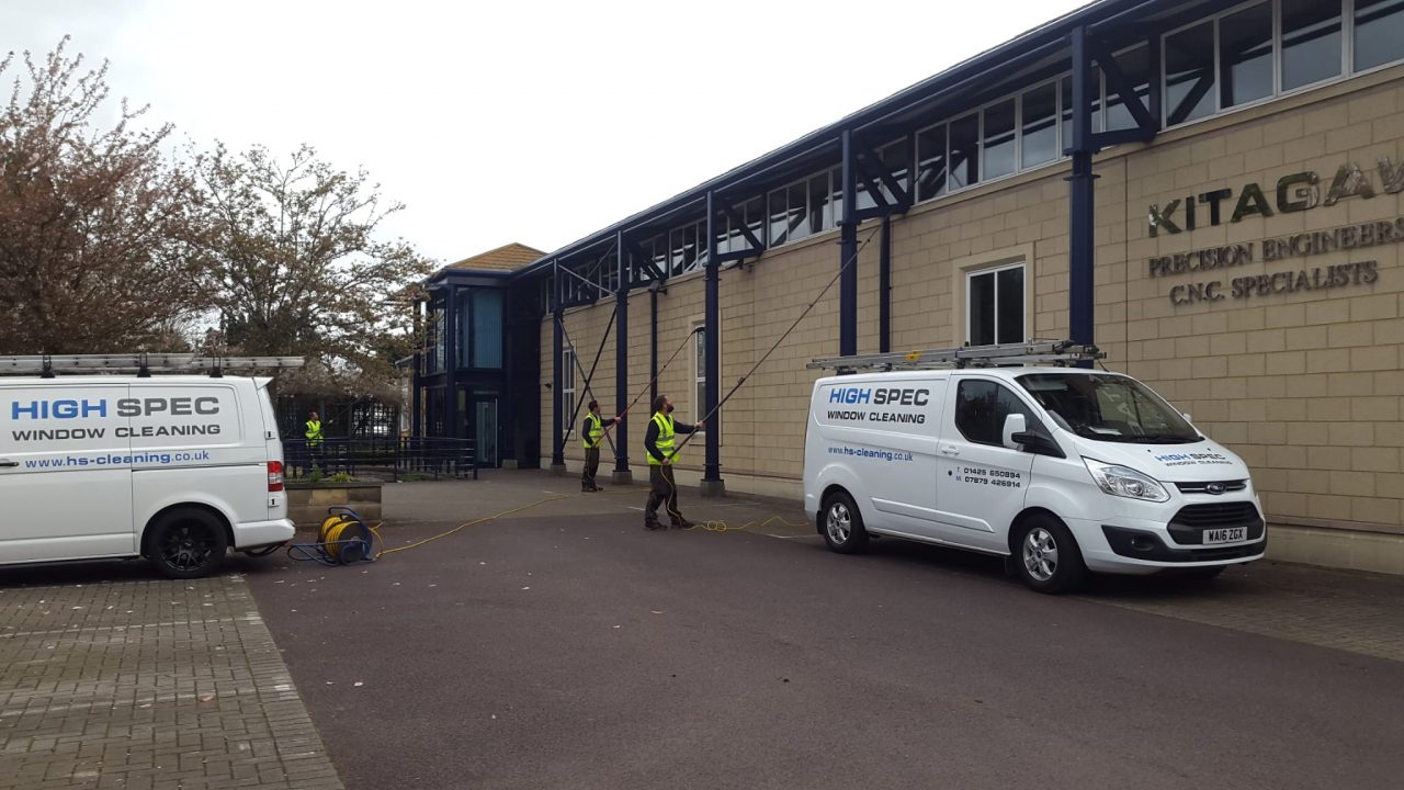 Commercial Window Cleaners | Hants, Dorset & Wilts.| HS Window Cleaning