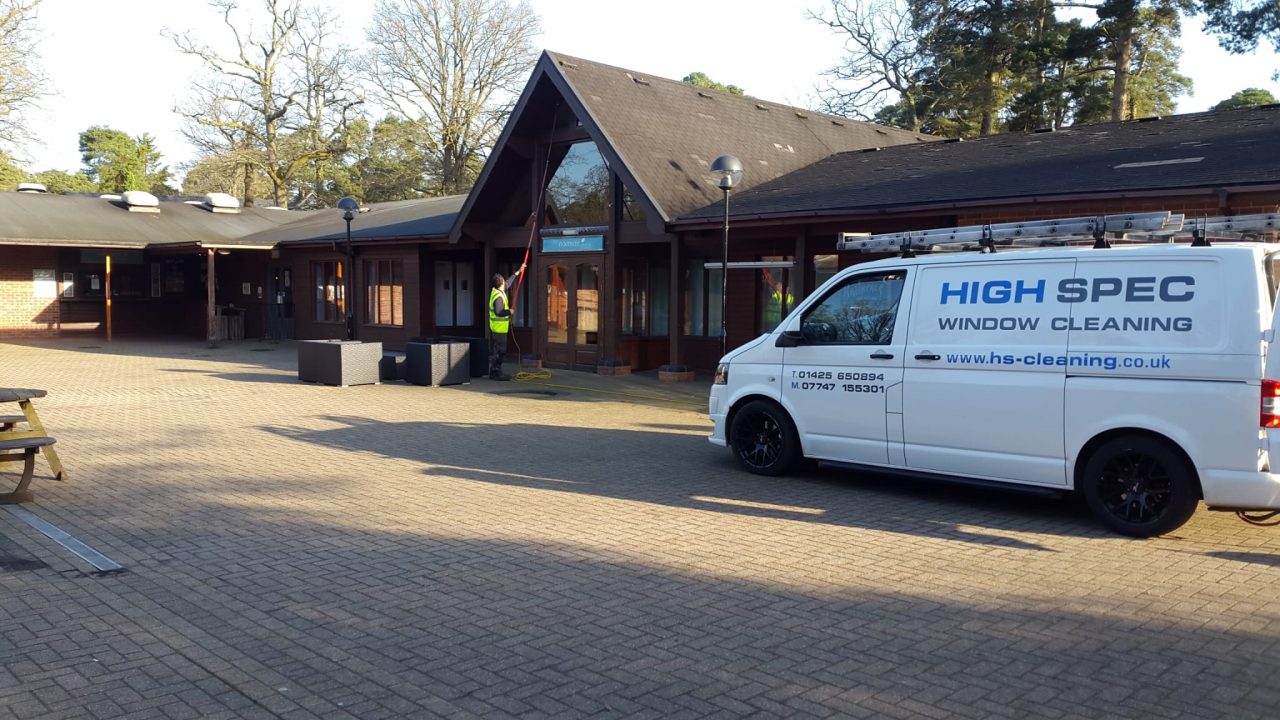 Commercial Window Cleaners | Hants, Dorset & Wilts.| HS Window Cleaning
